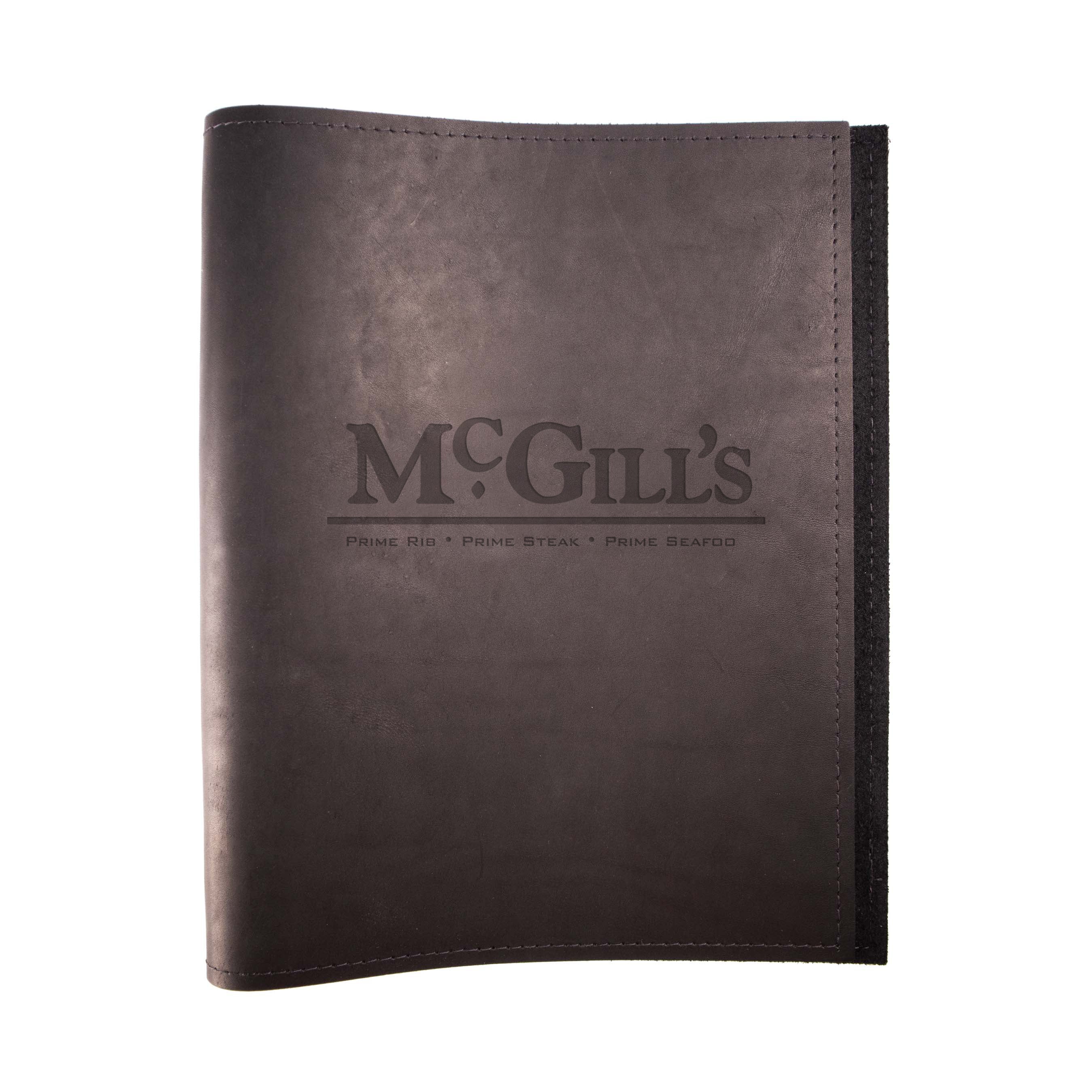 Genuine Leather Menu Covers – The Menu Shop