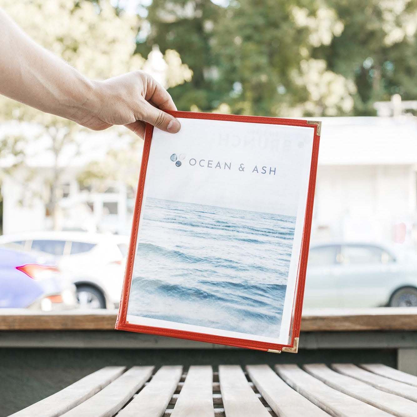 Sewn Café Style Menu Covers – The Menu Shop